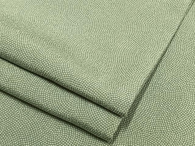 平和屋着物▽江戸小紋　単衣　鮫小紋柄　洗える着物　AAAU8549fy