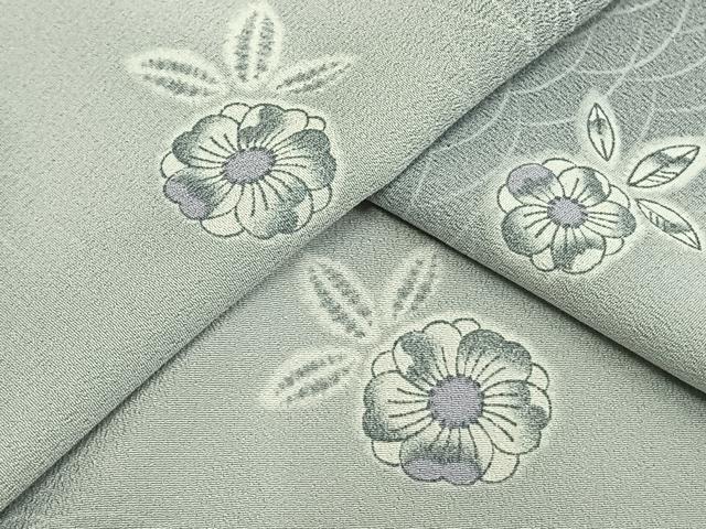 平和屋着物▽小紋　単衣　辻が花　洗える着物　AAAU8626fy