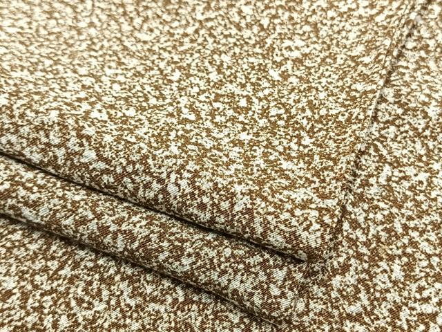 平和屋着物▽上質な小紋　単衣　霞文　正絹　逸品　未使用　AAAV2603fy