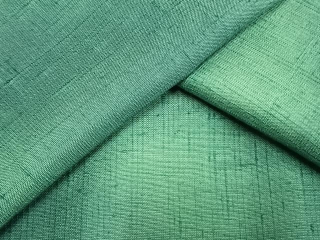 平和屋着物▽上質な紬　単衣　霞文　正絹　逸品　AAAV2620fy