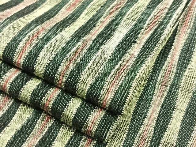 平和屋着物▽紬　単衣　立涌文　高島屋扱い　ウール　AAAV2785fy