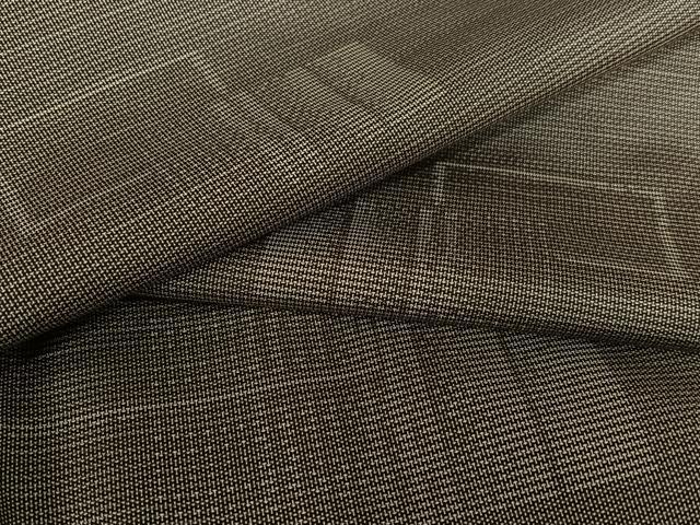 平和屋着物●本場大島紬　9マルキ　色紙重ね文　ロング丈　正絹　逸品　AAAV7015zg