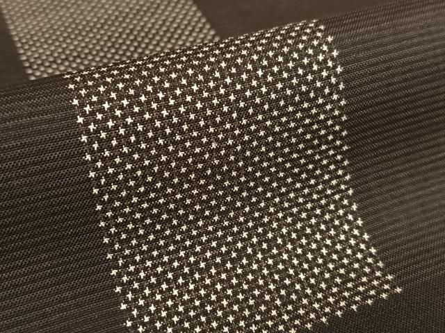 平和屋着物○本場大島紬 泥染め 7マルキ 短冊文 正絹 逸品 AAAV7228zg 紬