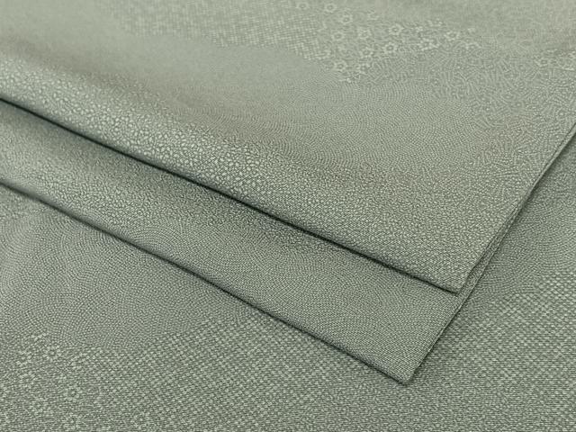 平和屋着物●江戸小紋　雲重ね吉祥花文　松坂屋扱い　正絹　逸品　AAAV7451zg