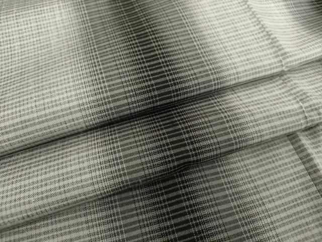 平和屋着物●上質な紬　間道　正絹　逸品　AAAV8904ma