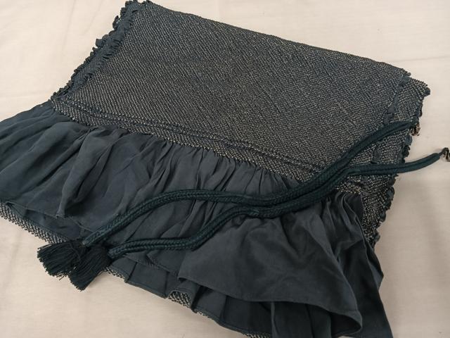 平和屋着物○男性 本場大島紬 アンサンブル 兵児帯・羽織紐セット 80