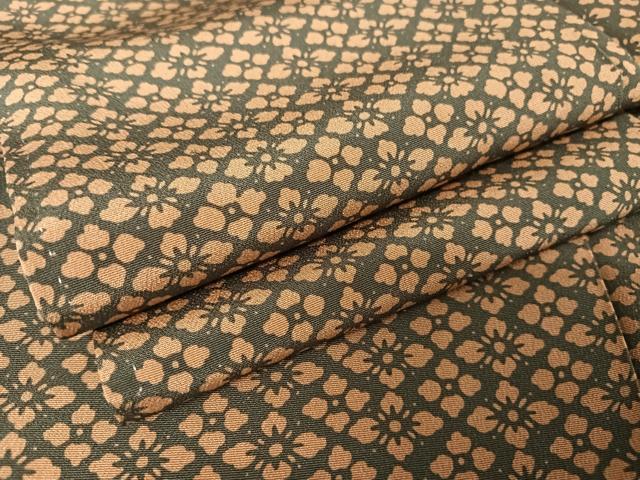 平和屋着物●上質な小紋　花菱文　正絹　逸品　AAAV9156np