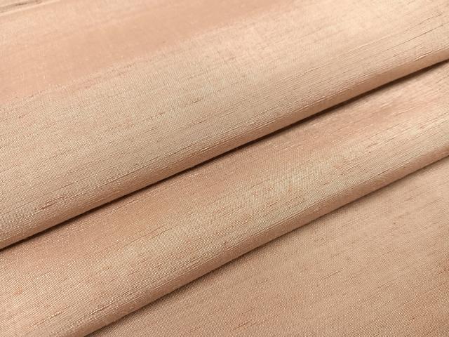 平和屋着物●上質な紬　色無地　洗柿色　正絹　逸品　未使用　AAAW0011ph 平和屋着物○上質な紬 色無地 洗柿色 正絹 逸品 未使用 AAAW0011ph