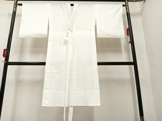 平和屋着物●洗える最高級着物　＜英＞はなぶさ謹製　長襦袢　無双仕立て　花唐草地紋　AAAW0019ph