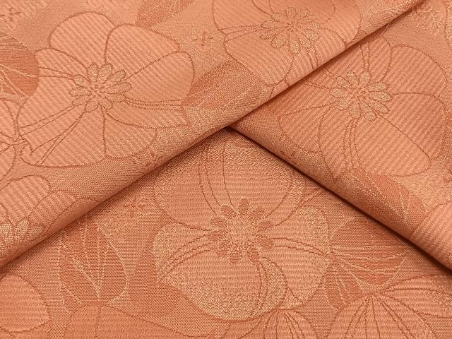 平和屋着物▽小紋　単衣　草花地紋　AAAW1381fy