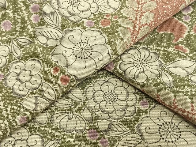 平和屋着物▽上質な小紋　単衣　辻が花　正絹　逸品　AAAW1506fy