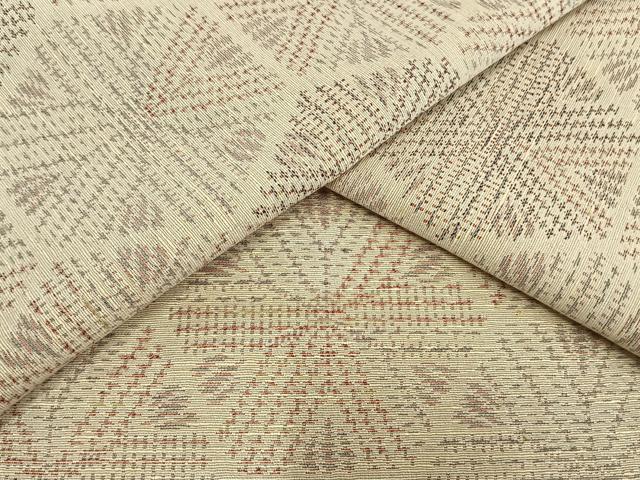 平和屋着物▽小紋　単衣　亀甲文　AAAW1518fy