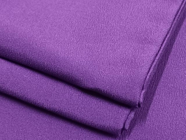 平和屋着物▽色無地　単衣　本紫色　洗える着物　AAAW1563fy
