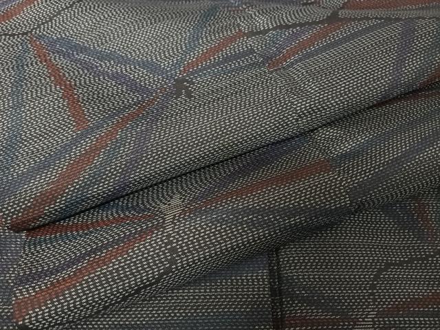 平和屋着物●本場大島紬　蜻蛉　正絹　逸品　AAAW4024np