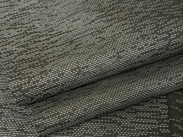 平和屋着物●本場大島紬　カタス７マルキ　霞文　正絹　逸品　AAAW4031np