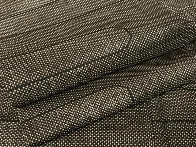 平和屋着物●本場大島紬　7マルキ　霞文　正絹　逸品　未使用　AAAW4146np