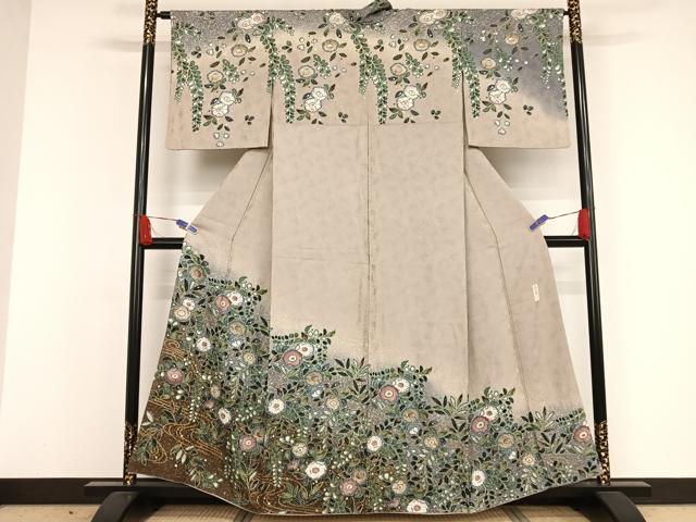 平和屋着物○訪問着 作家物 辻が花 暈し染め 正絹 逸品 CAAS0120th