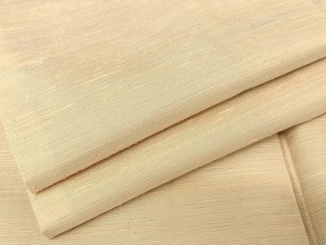 平和屋着物●紅花紬　米沢　正絹　逸品　AAAW4346np