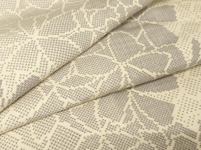 平和屋着物●上質な紬　花間道　正絹　逸品　未使用　AAAW5251br