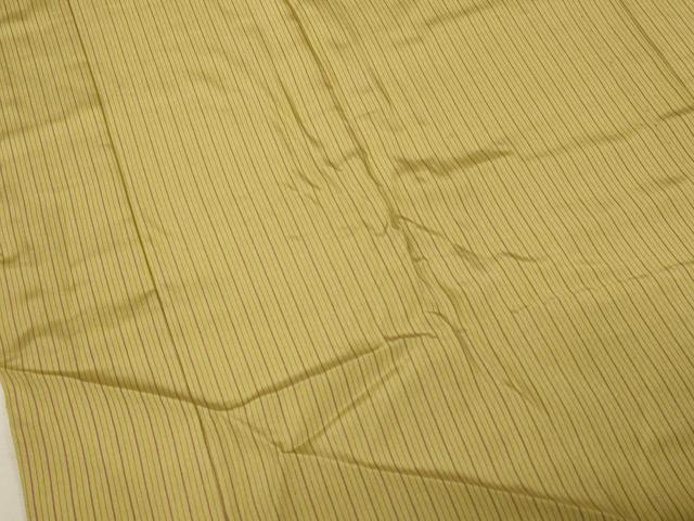 平和屋着物○長襦袢 無双仕立て 縞 正絹 逸品 AAAW5276br