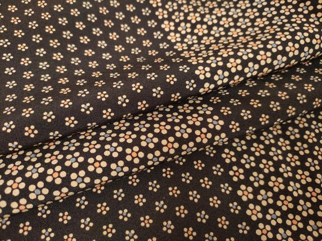 平和屋着物●上質な小紋　花尽くし　正絹　逸品　AAAW5328br