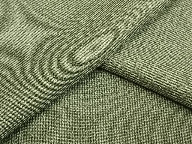 平和屋着物▽男性　江戸小紋　単衣　万筋　緑色×黒色　キングサイズ　洗える着物　AAAW7796fy