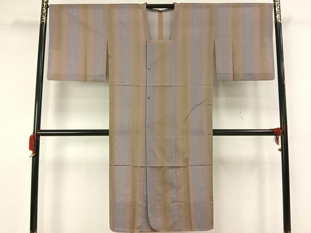 平和屋着物▽道行コート　スリーシーズン　春夏秋　塵除け　紗　間道　正絹　逸品　AAAW7826fy