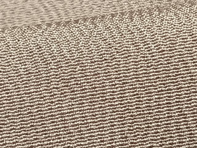 平和屋着物▽上質な色無地　単衣　薄葡萄色　正絹　逸品　AAAW7895fy