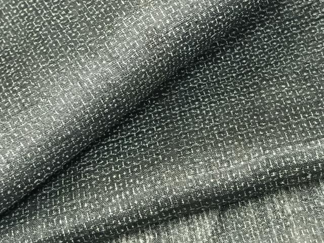 平和屋着物＊夏物　男性　重要無形文化財　本場宮古上布　80亀甲　総詰め　苧麻　逸品　AAAW8010fy