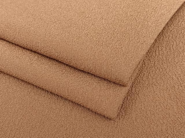 平和屋着物●洗える最高級着物　＜英＞はなぶさ謹製　色無地　砺茶色　洗える着物　AAAW9216zg