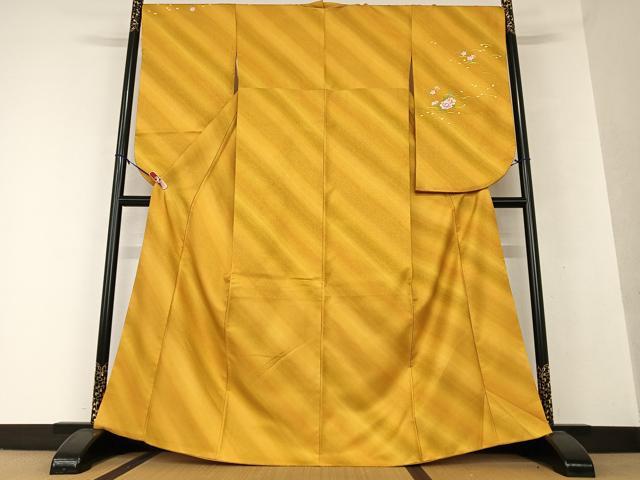 平和屋着物●小振袖　二尺袖　舞花文　洗える着物　AAAW9258zg