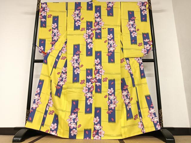 平和屋着物●小振袖　二尺袖　舞桜　洗える着物　AABC6821ph 平和屋着物○小振袖 二尺袖 舞桜 洗える着物 AABC6821phの通販 by 平和