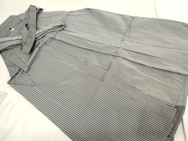 平和屋着物●男性　馬乗り袴　縞　洗える着物　AAAW9420br