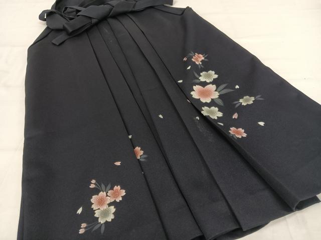 平和屋着物●女性　行灯袴　葉桜　金彩　洗える着物　AAAX0113np