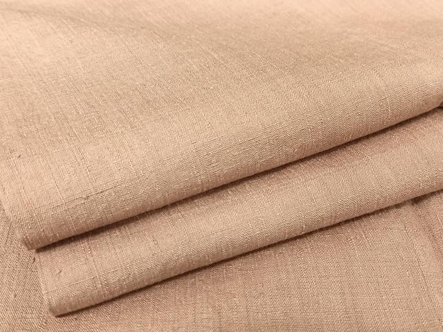 平和屋着物●本場結城紬　重要無形文化財　色無地　虹色　正絹　逸品　AAAX0218np