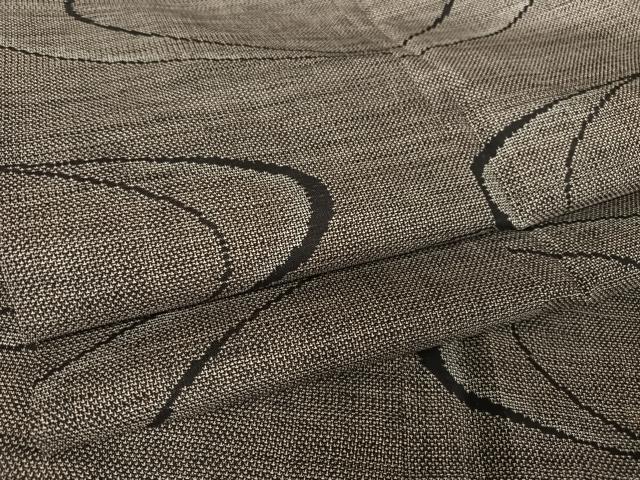 平和屋着物●本場大島紬　カタス９マルキ　流水　正絹　逸品　AAAX0372np