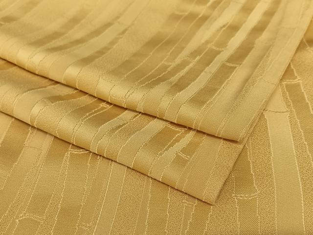 平和屋着物●上質な色無地　竹地紋　甘草色　正絹　逸品　AAAY0133zg