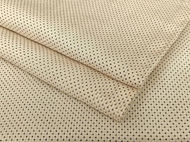 平和屋着物●本場大島紬　白大島　一元絣　正絹　逸品　AAAY0143zg