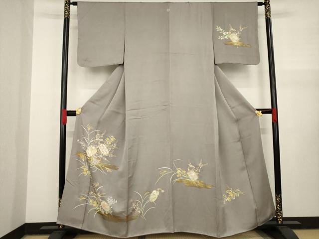 平和屋着物●訪問着　印籠　金彩　正絹　逸品　未使用　AAAY1860ck