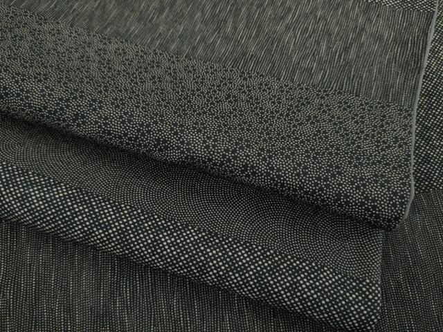 平和屋着物●江戸小紋　横段花文　正絹　逸品　AAAY1874ck