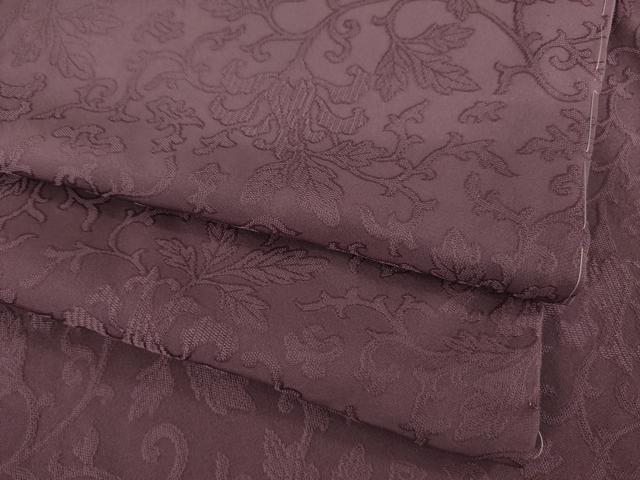 平和屋着物●上質な色無地　花唐草文　濃色　正絹　逸品　未使用　AAAY1886ck