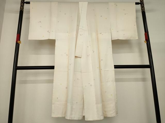 平和屋着物○長襦袢 無双仕立て 舞桜 正絹 逸品 AAAY4713ck