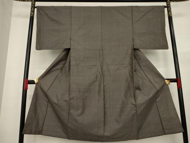 平和屋着物●男性　本場大島紬　亀甲絣　正絹　逸品　AAAY4724ck