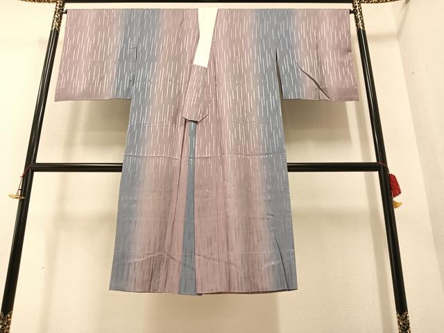 平和屋着物●長襦袢　無双仕立て　間道　暈し染め　やまと誂製　正絹　逸品　AAAY5611ph