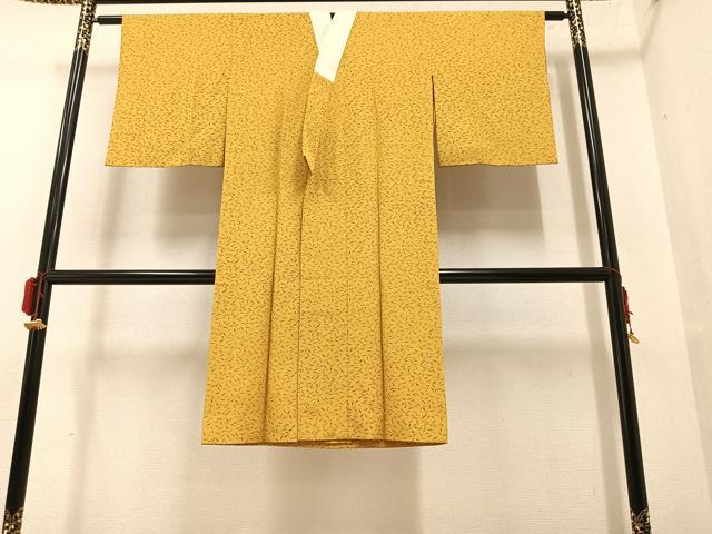 平和屋着物●長襦袢　無双仕立て　成り物　唐辛子　正絹　逸品　AAAY5616ph