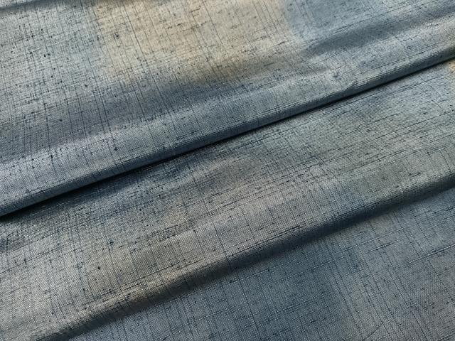 平和屋着物●上質な紬  霞文　正絹　逸品　未使用　AAAY6295ph