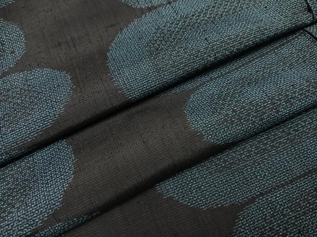 平和屋着物●上質な紬　変わり間道　正絹　逸品　AAAY6332ph