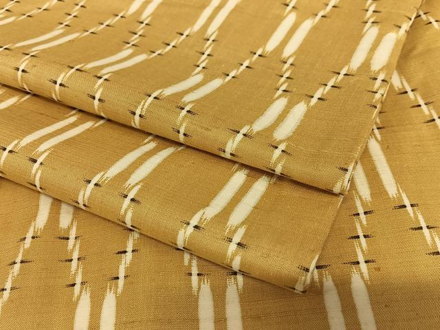 平和屋着物●上質な紬　立涌文　正絹　逸品　AAAY6604zg