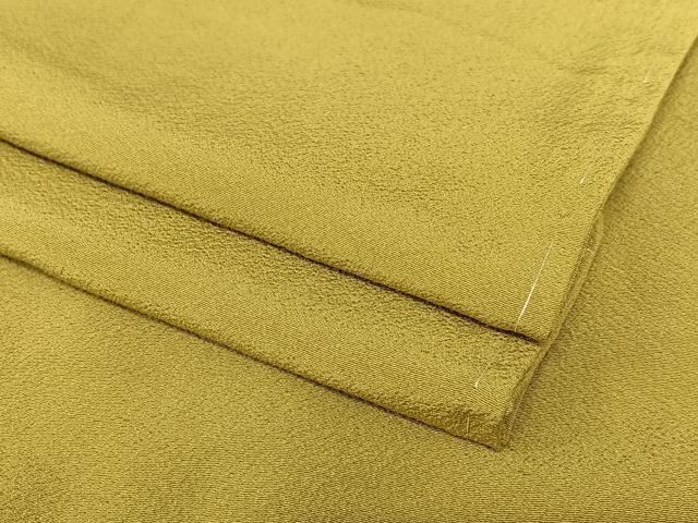 平和屋着物●上質な色無地　路考茶色　正絹　逸品　AAAY6639zg