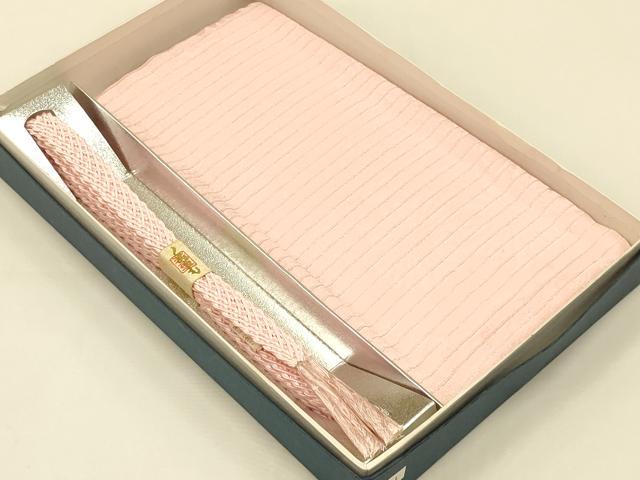 平和屋着物＊夏物　和装小物　帯締め・帯揚げセット　レース組　花地紋　逸品　未使用　AAAY8010ay